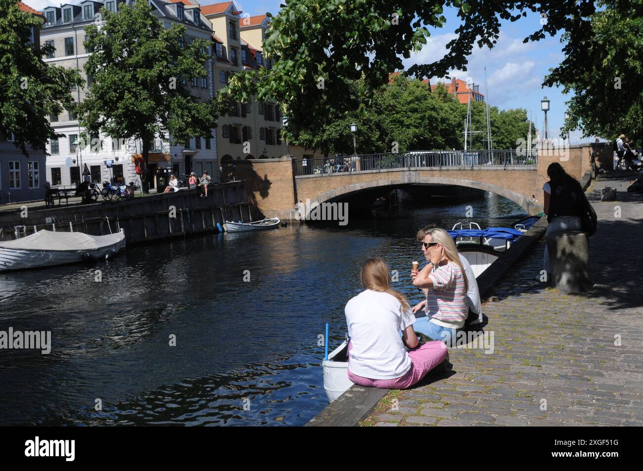 Copenhagen/ Denmark/18 JUNE 2024/ Travelers boat ride canal tours ...