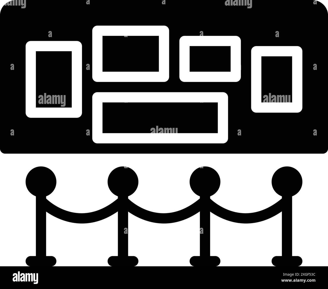 Icon for exhibits,object on display Stock Vector Image & Art - Alamy