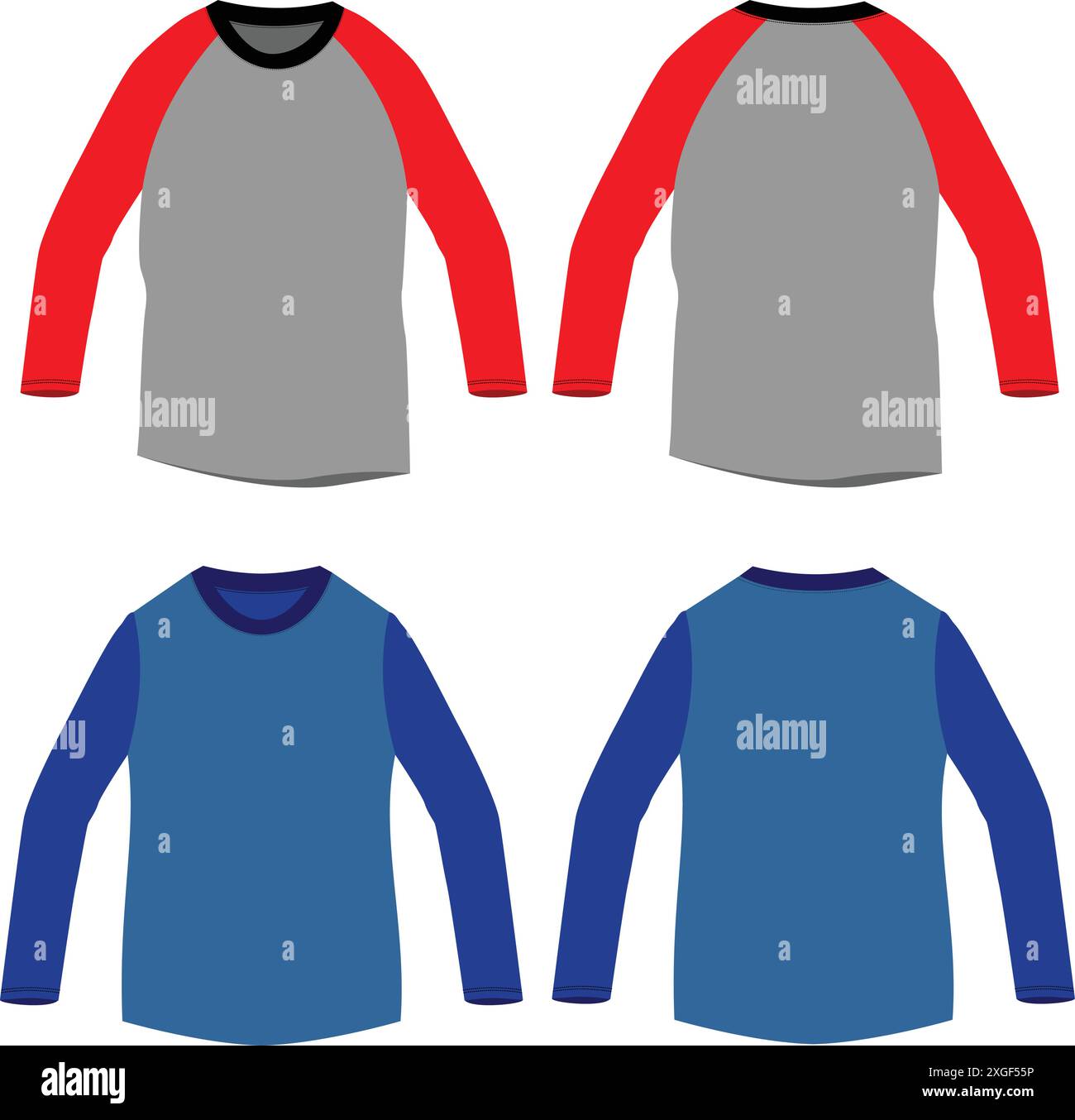 Mockup tshirt Stock Vector Images - Alamy