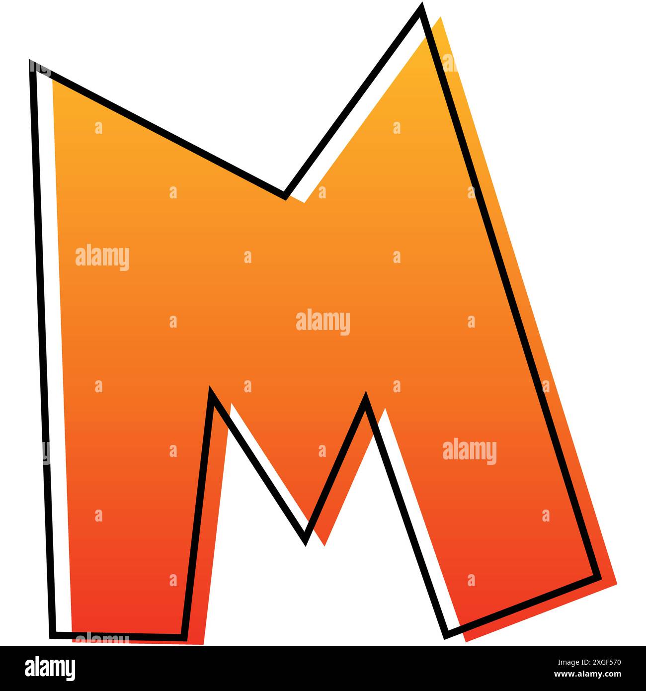 Alphabet m logo Stock Vector Images - Alamy