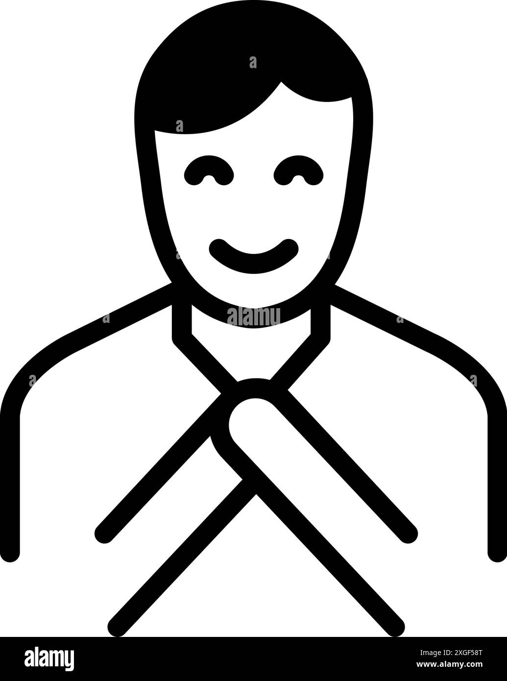 Icon for pleased,happy Stock Vector Image & Art - Alamy