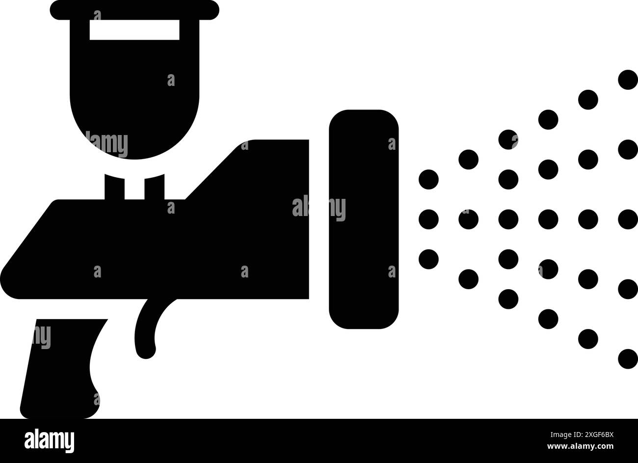 Icon for coating,spray Stock Vector Image & Art - Alamy