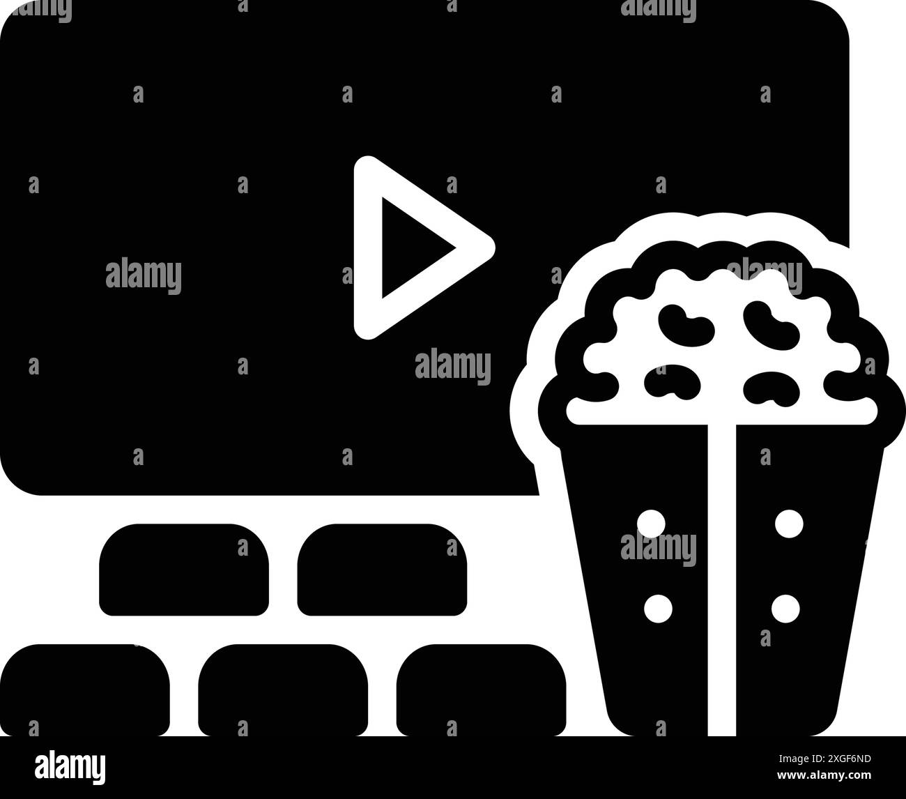 Icon for intervals,movie Stock Vector Image & Art - Alamy