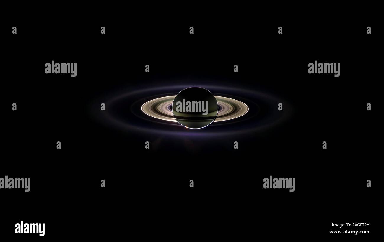 Saturn planet rings hi-res stock photography and images - Alamy