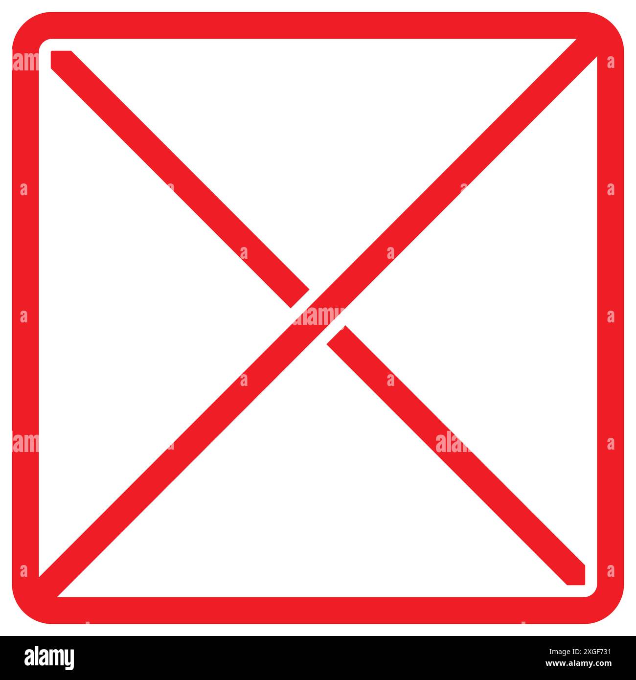 Vector illustration of the Forbidden sign Stock Vector Image & Art - Alamy