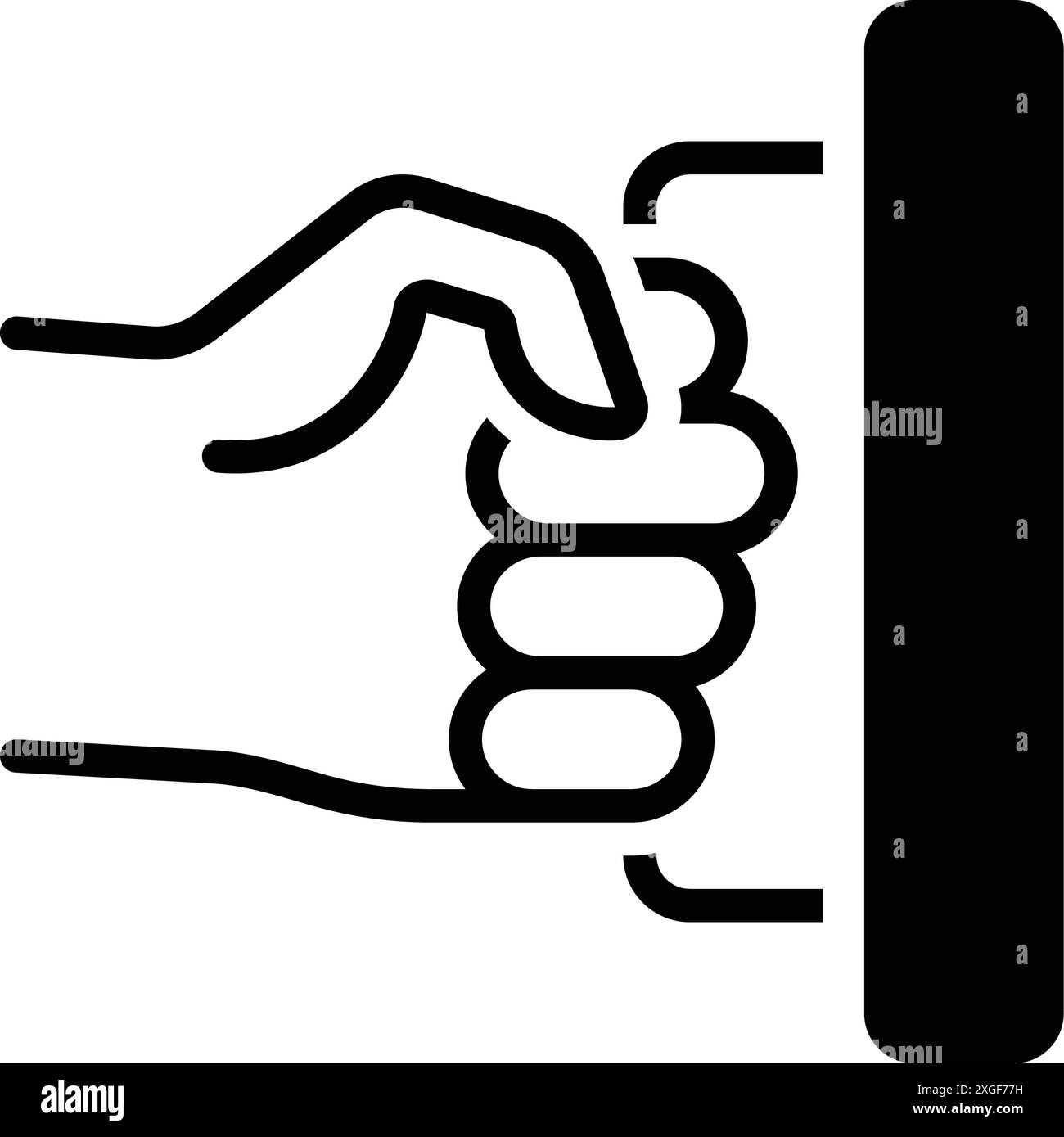 Push pull sign Stock Vector Images - Alamy