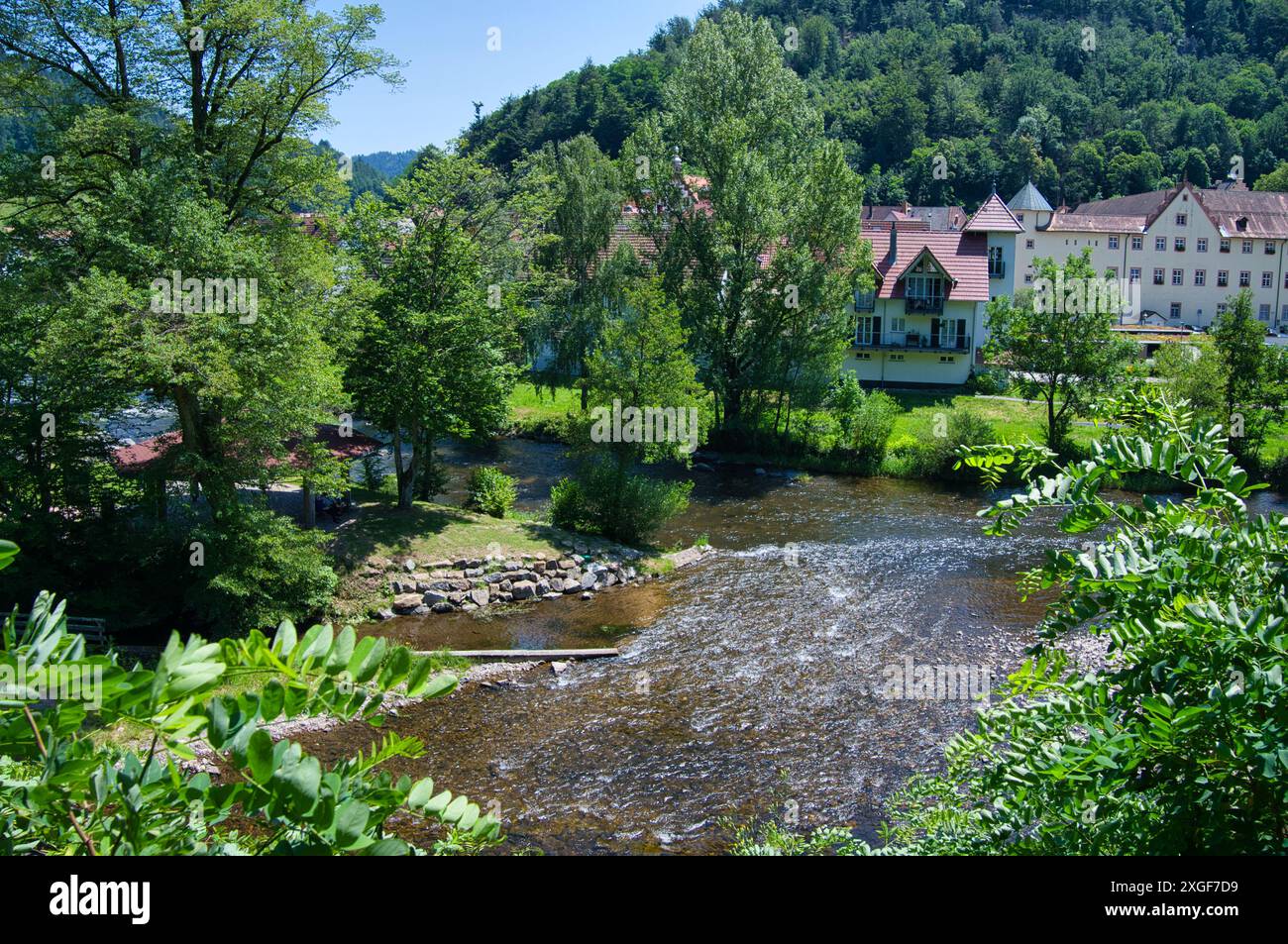 Oberwolfach in the Black forest in Germany Stock Photo - Alamy