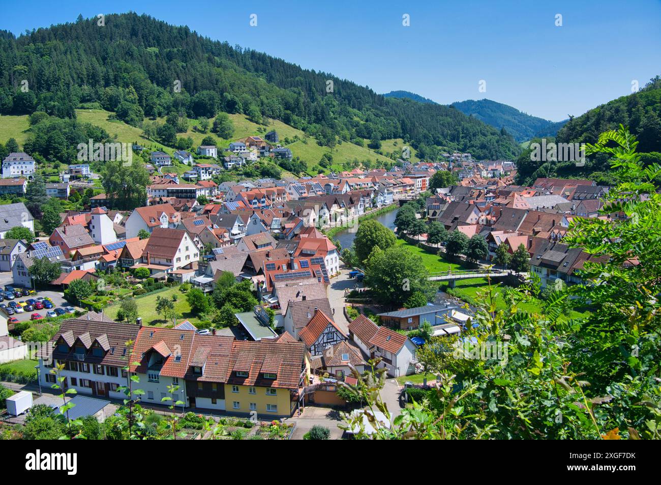 Oberwolfach in the Black forest in Germany Stock Photo - Alamy