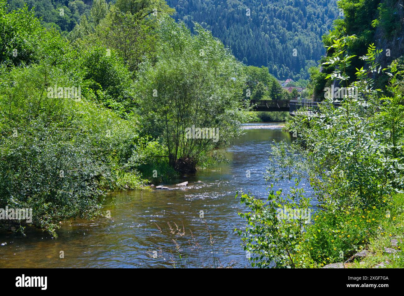 Oberwolfach in the Black forest in Germany Stock Photo - Alamy