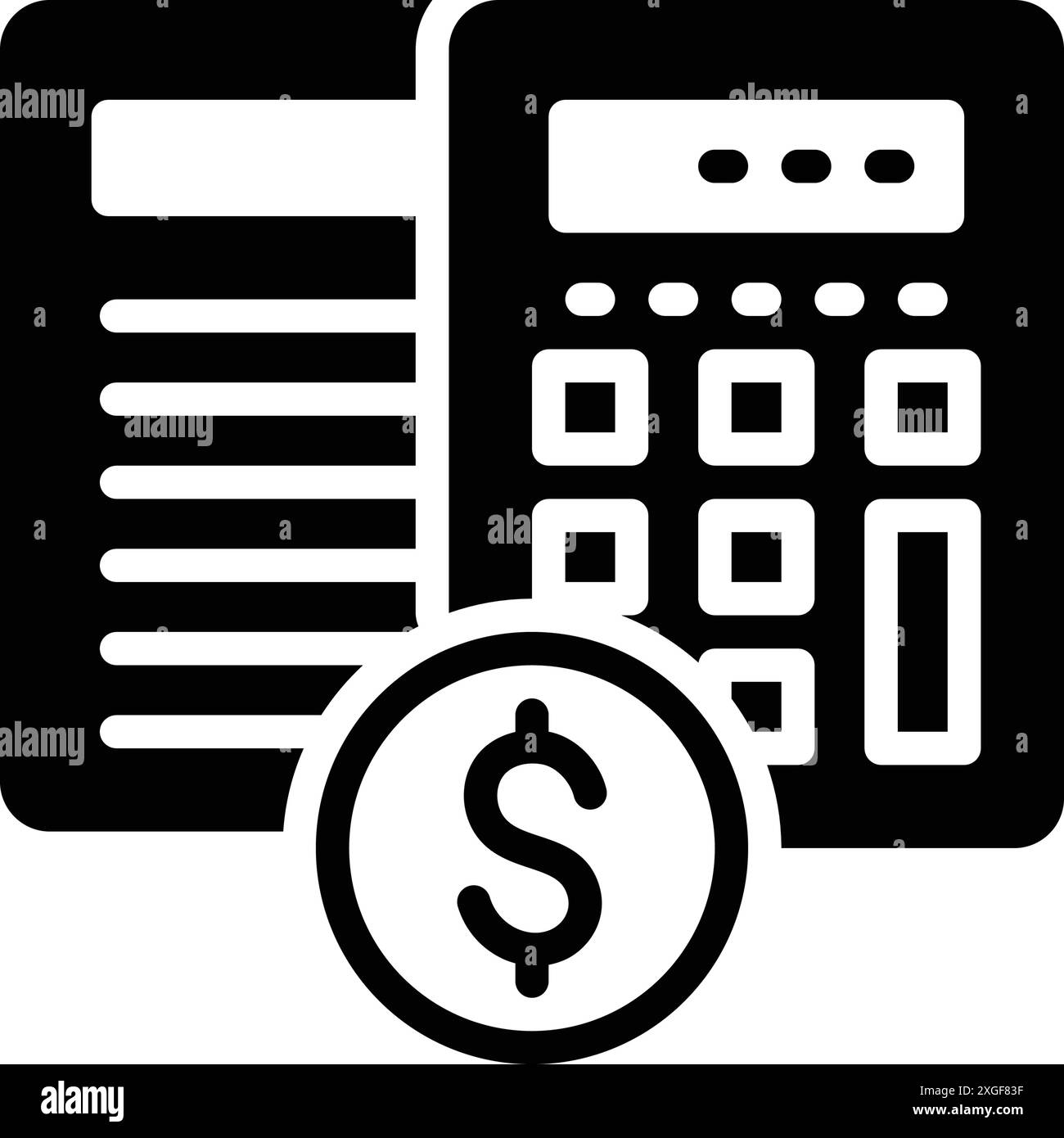 Icon for estimates,calculation Stock Vector Image & Art - Alamy