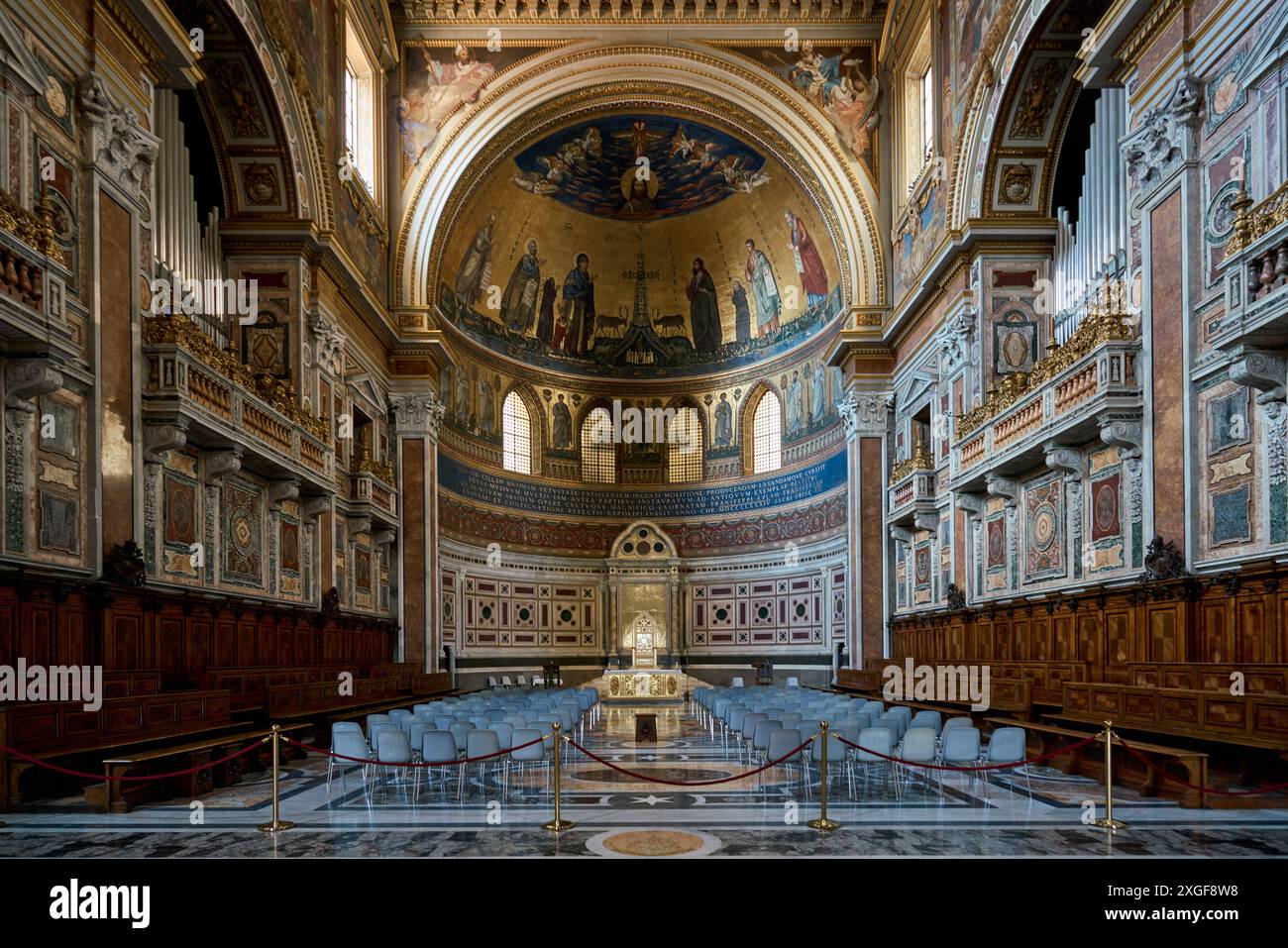 Apse of the Lateran Basilica (Basilica di San Giovanni in Laterano ...