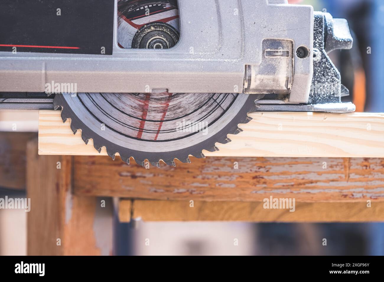 Sawing wood planks hi-res stock photography and images - Alamy