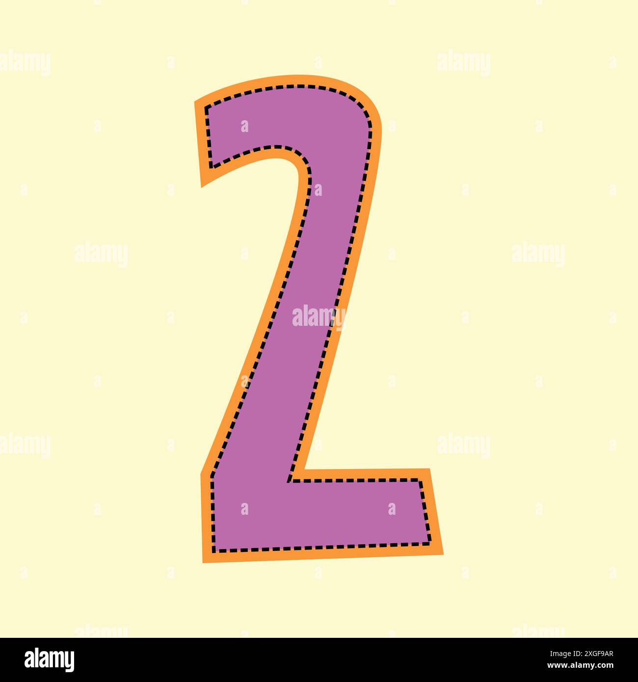 Vector set of number Stock Vector Image & Art - Alamy