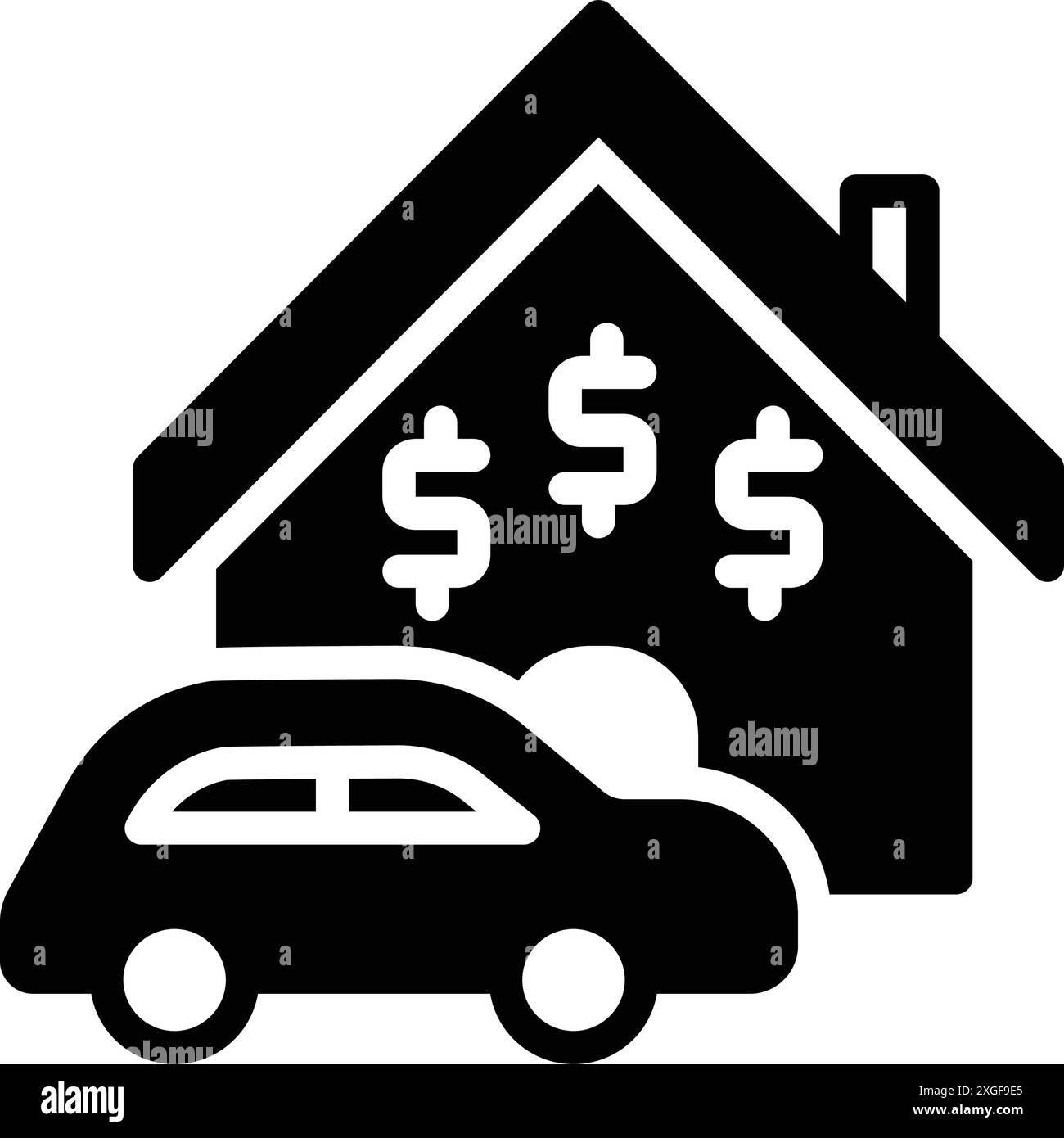 Assets icon Black and White Stock Photos & Images - Alamy