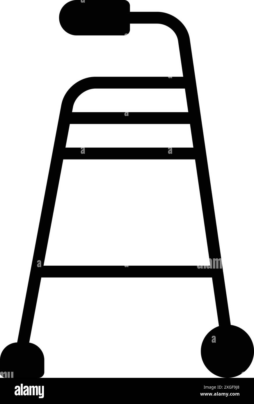 Icon for walker,handicapped Stock Vector Image & Art - Alamy