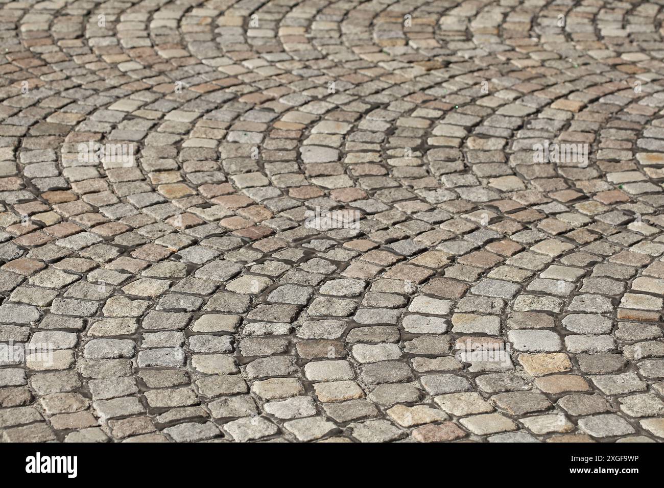 Paving stones curves hi-res stock photography and images - Alamy