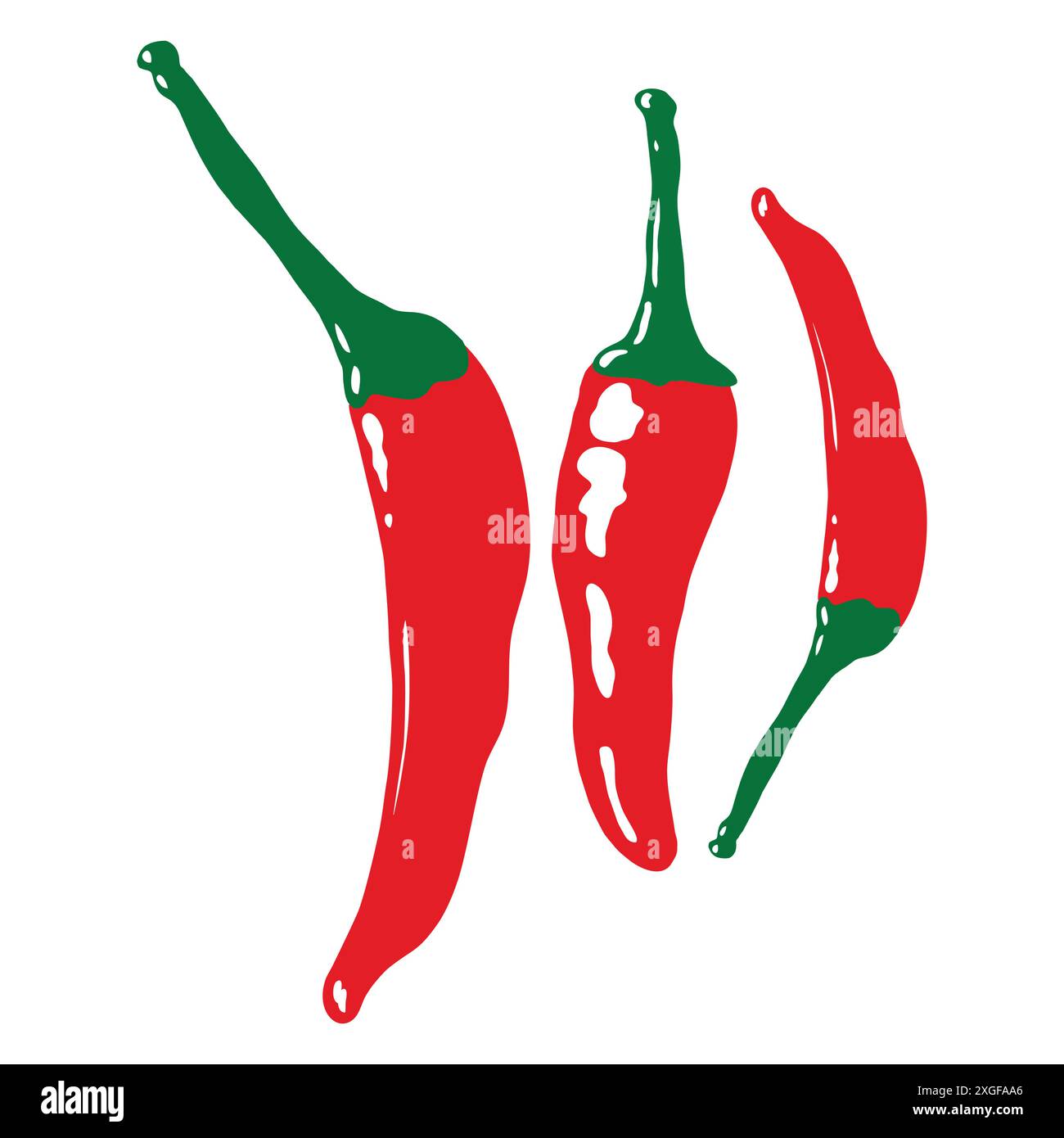 Red hot chili pepper vector icon Stock Vector Image & Art - Alamy