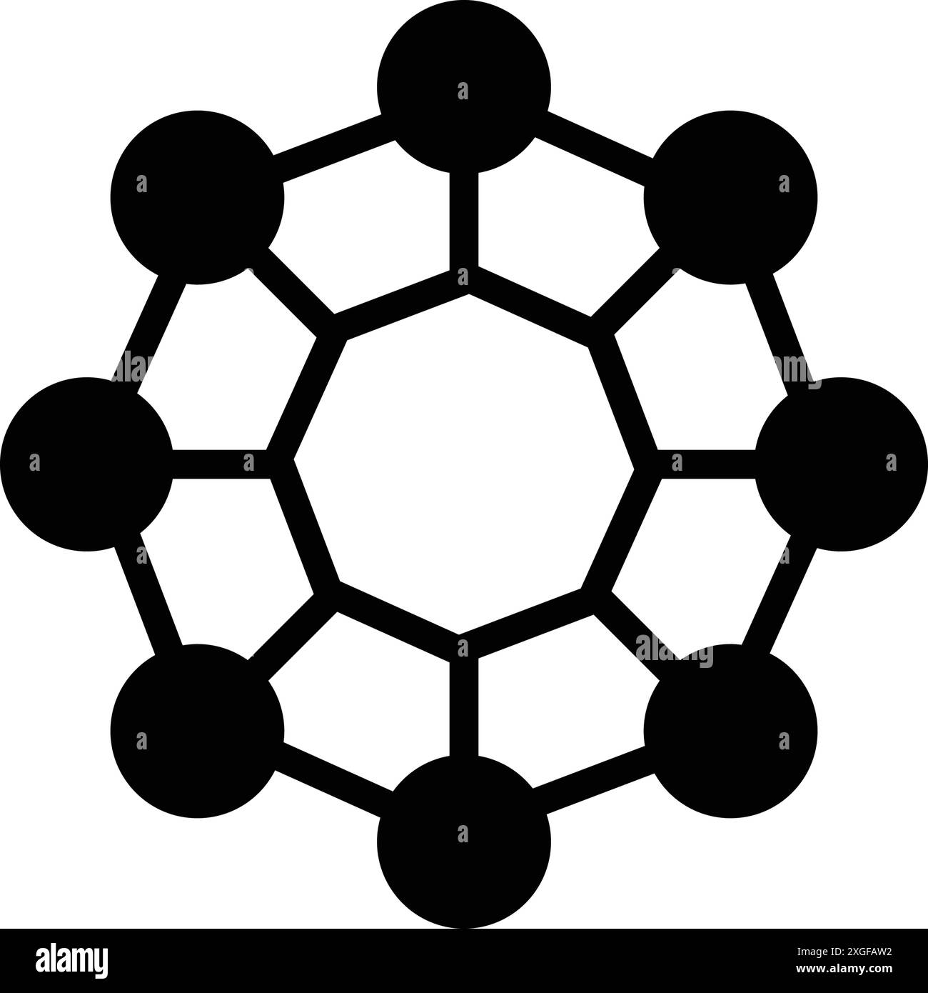 Hub circle logo Black and White Stock Photos & Images - Alamy