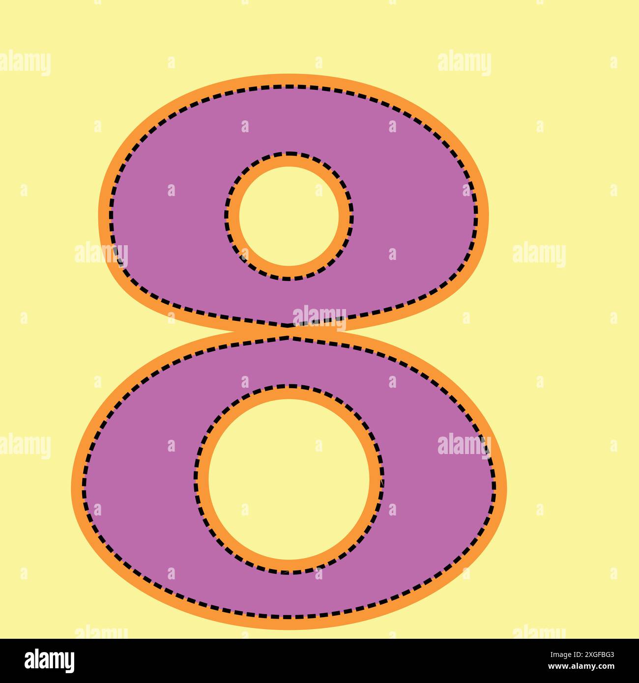 Vector set of number Stock Vector Image & Art - Alamy