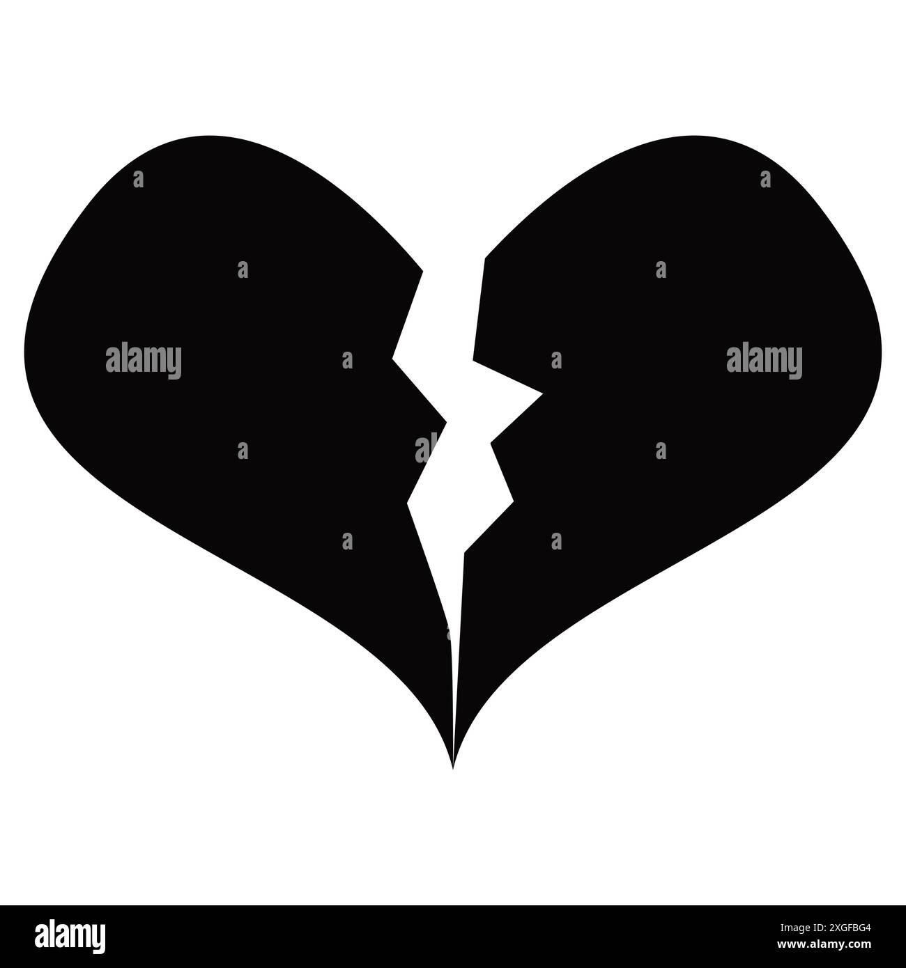 Heart flat symbol vector icon Stock Vector Image & Art - Alamy