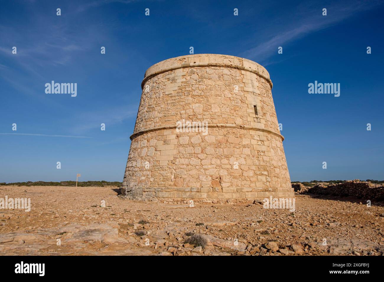 Torre de La Gavina, Can Marroig public estate, Formentera, Pitiusas ...
