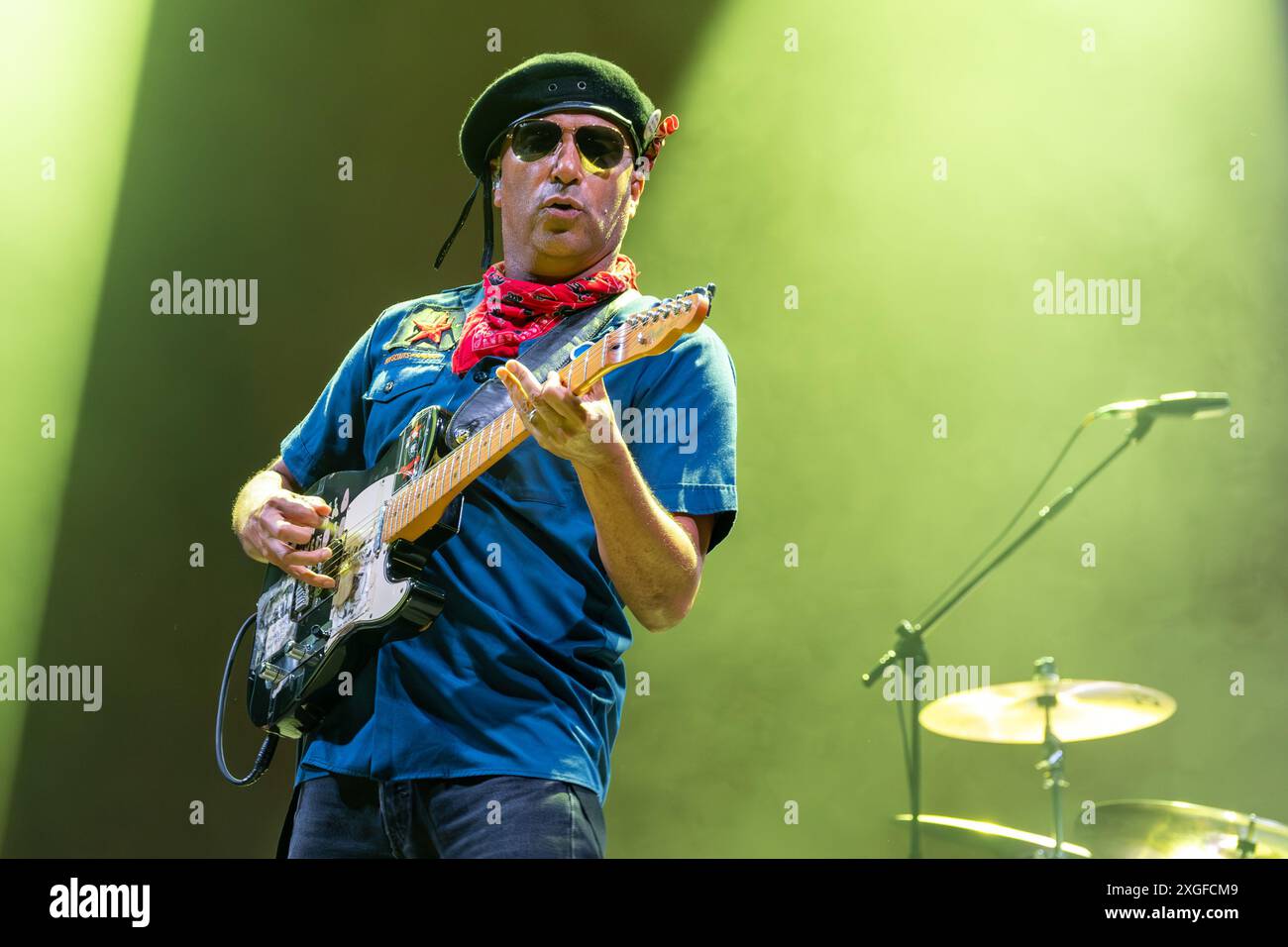Villafranca Di Verona, Italy. 08th July, 2024. Tom Morello, stage name ...