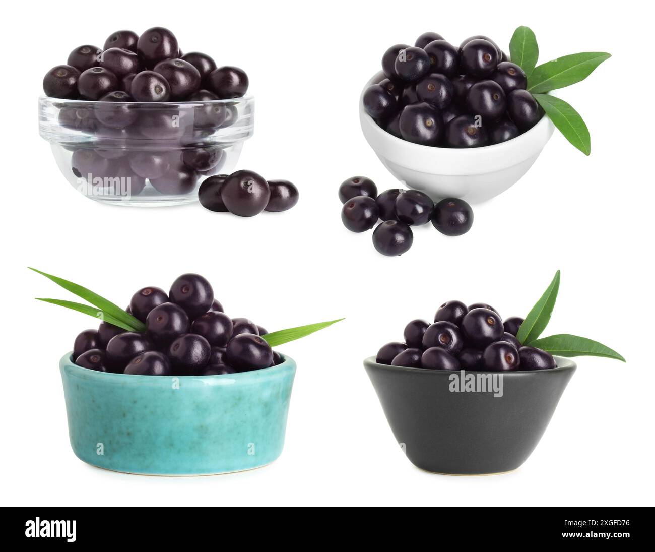 Acai bowls Cut Out Stock Images & Pictures - Alamy