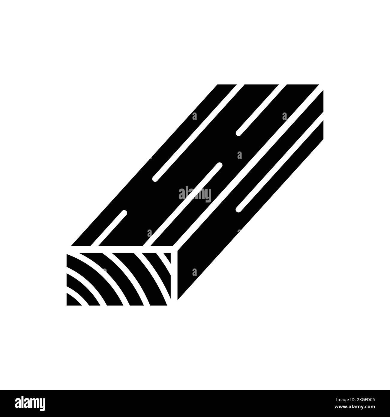 lumber wood icon vector design template in white background Stock ...