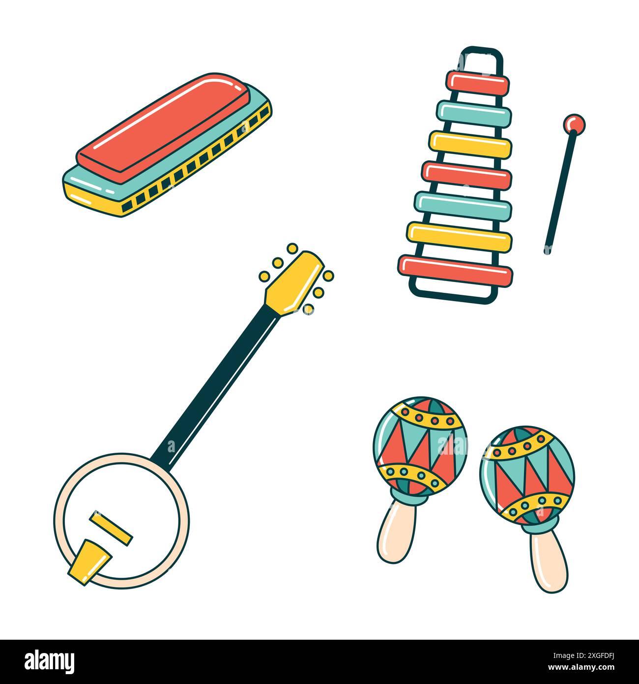 Musical Instruments Flat Icons Set Stock Vector Image & Art - Alamy Musical Instruments Flat Icons Set Stock Vector Image & Art - Alamy