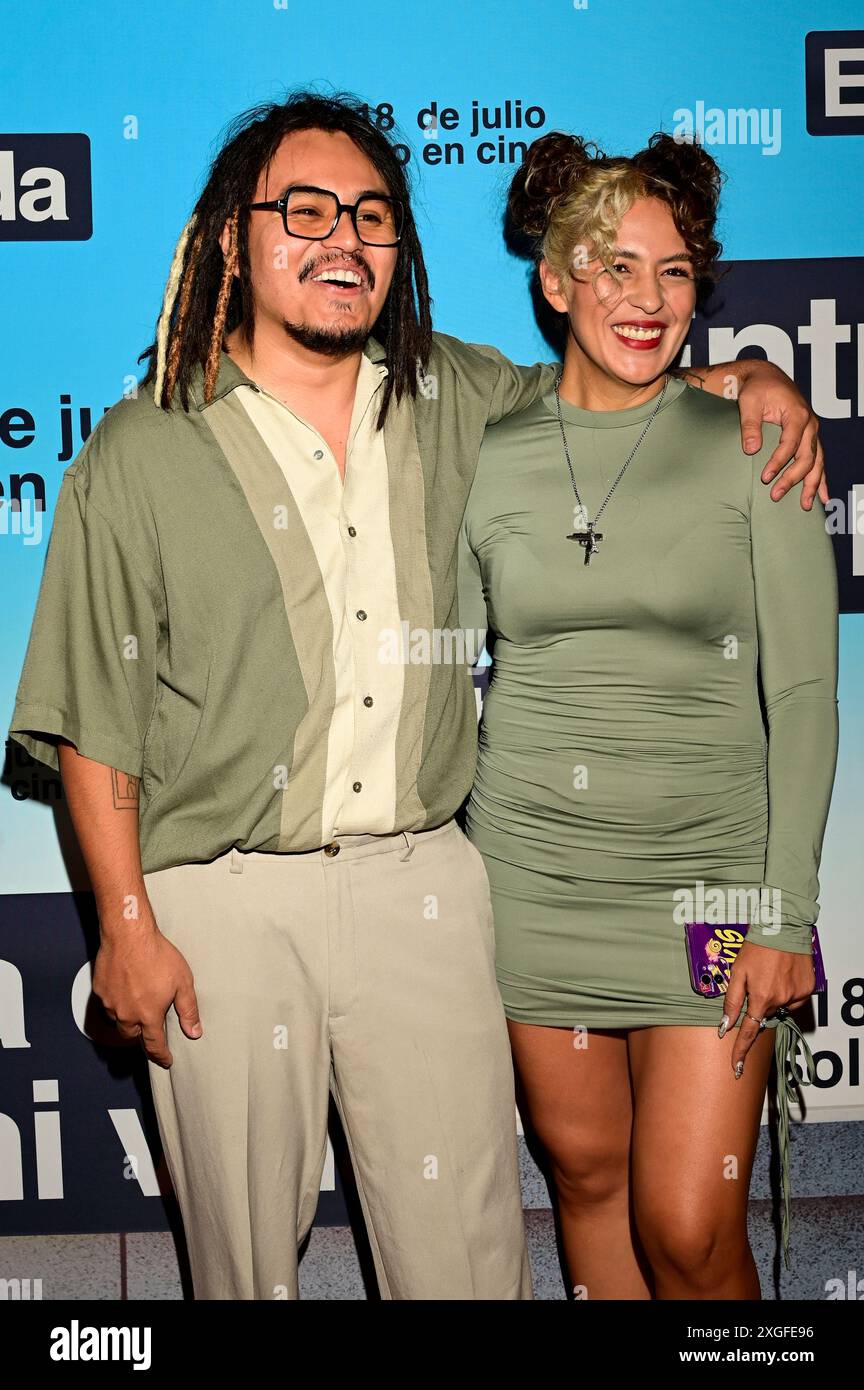 Mexico City, Mexico. 08th July, 2024. (L-R) Lalo Elizarraras and Eva ...