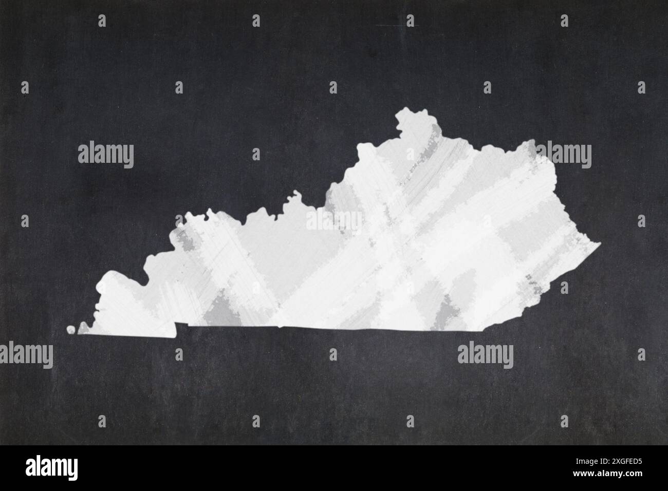 Map of the state of kentucky hi-res stock photography and images - Alamy