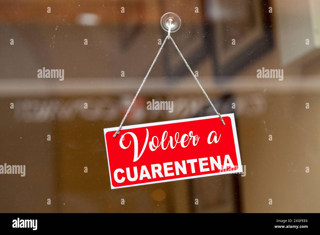 Cuarentena coronavirus covid 19 hi-res stock photography and images - Alamy