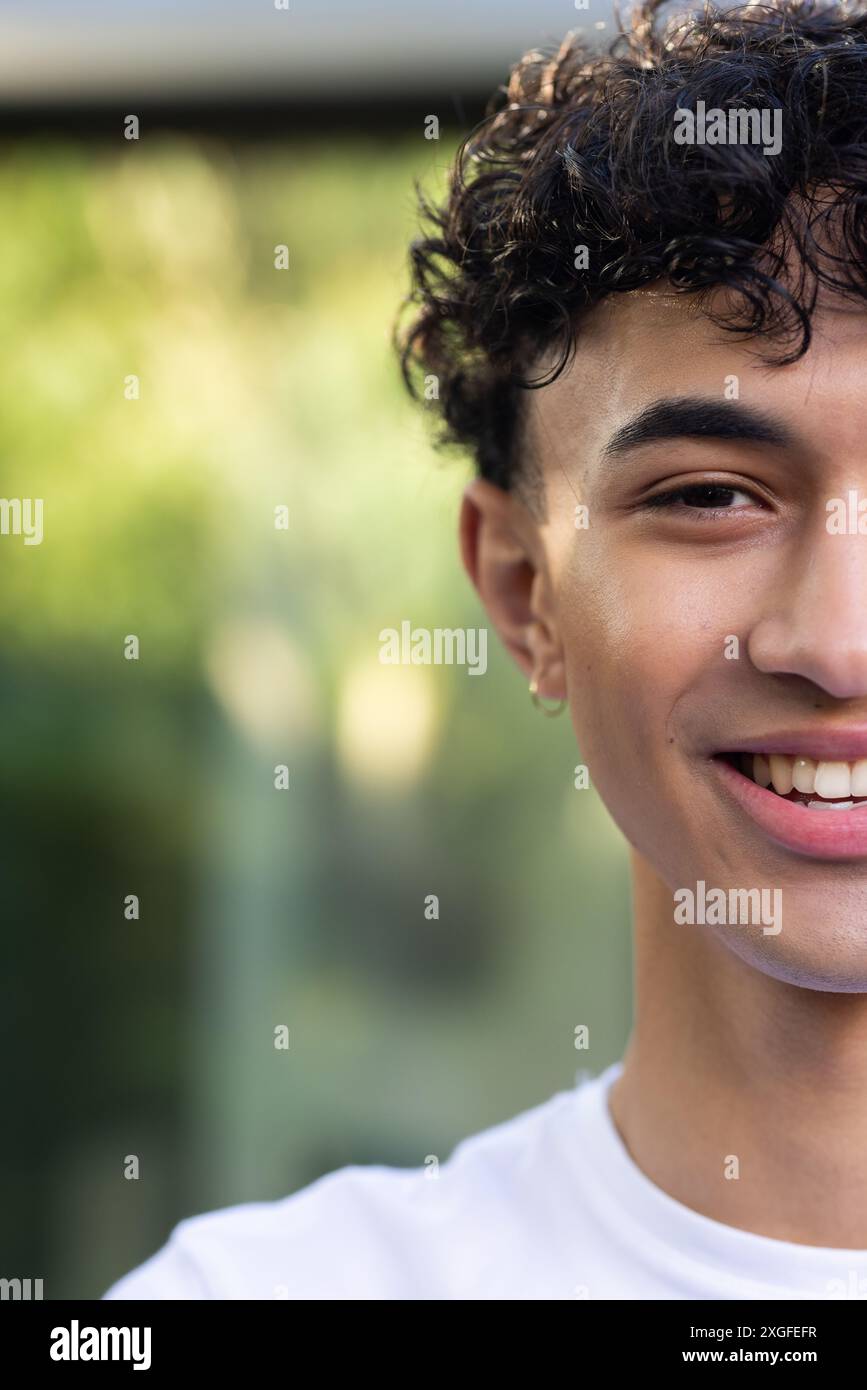 Close up portrait joyful hi-res stock photography and images - Alamy