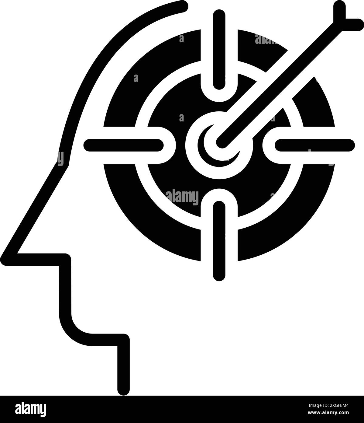 Icon for targets,focus Stock Vector Image & Art - Alamy