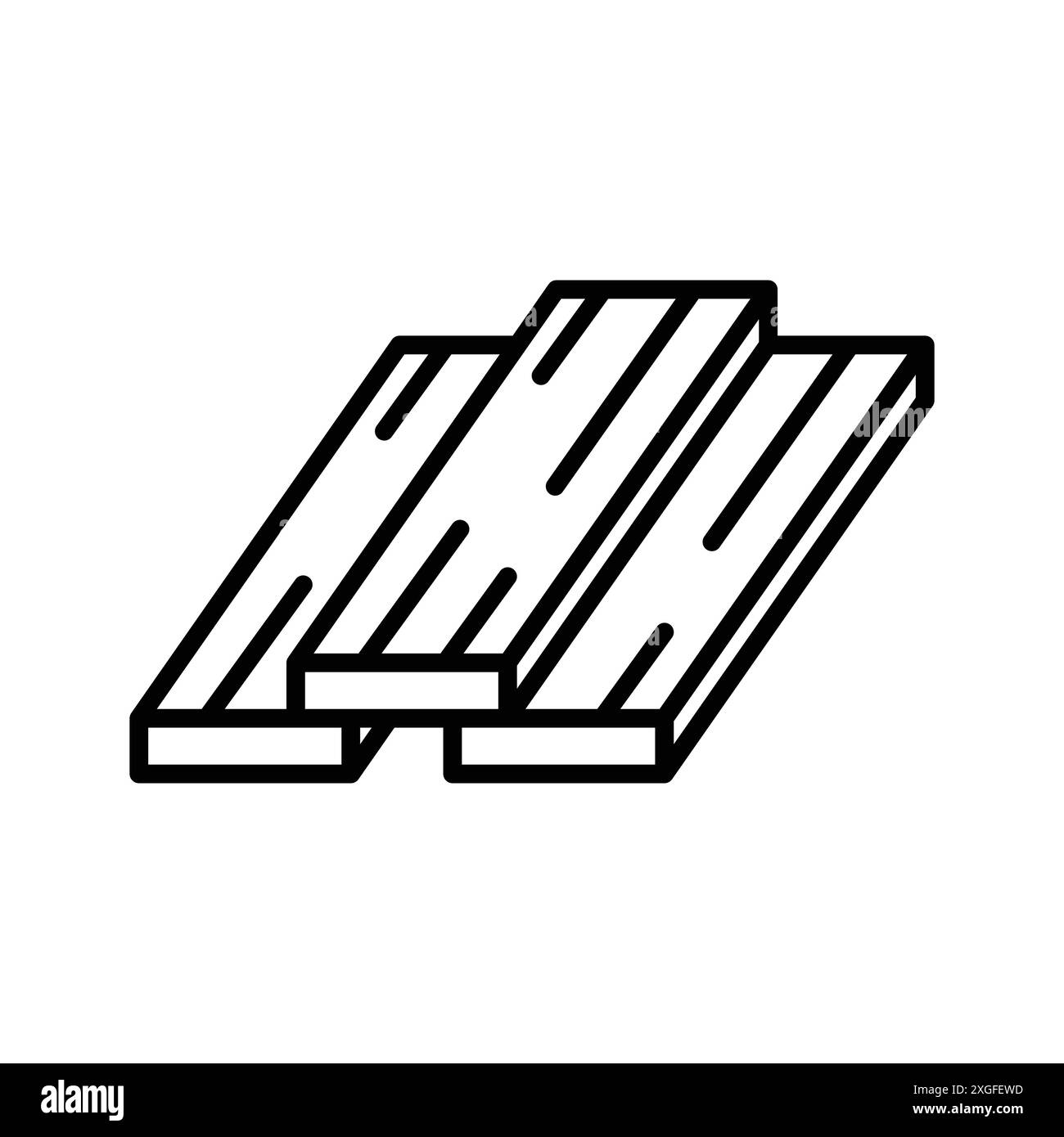 lumber wood icon vector design template in white background Stock ...