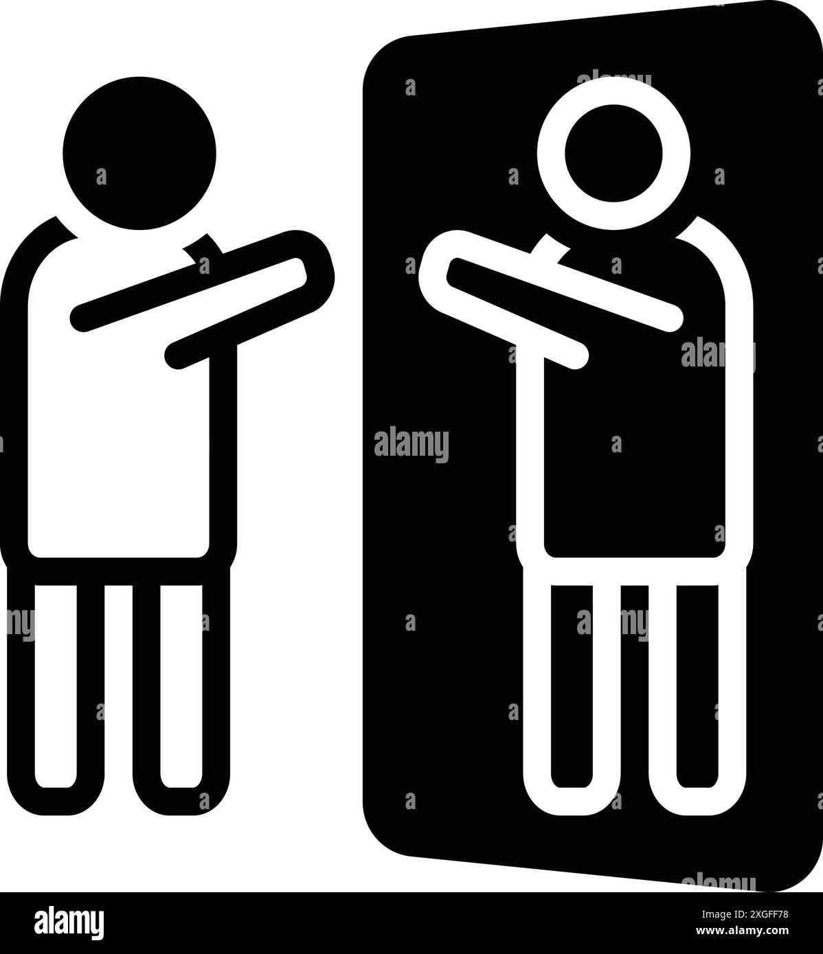 Self reflect Black and White Stock Photos & Images - Alamy