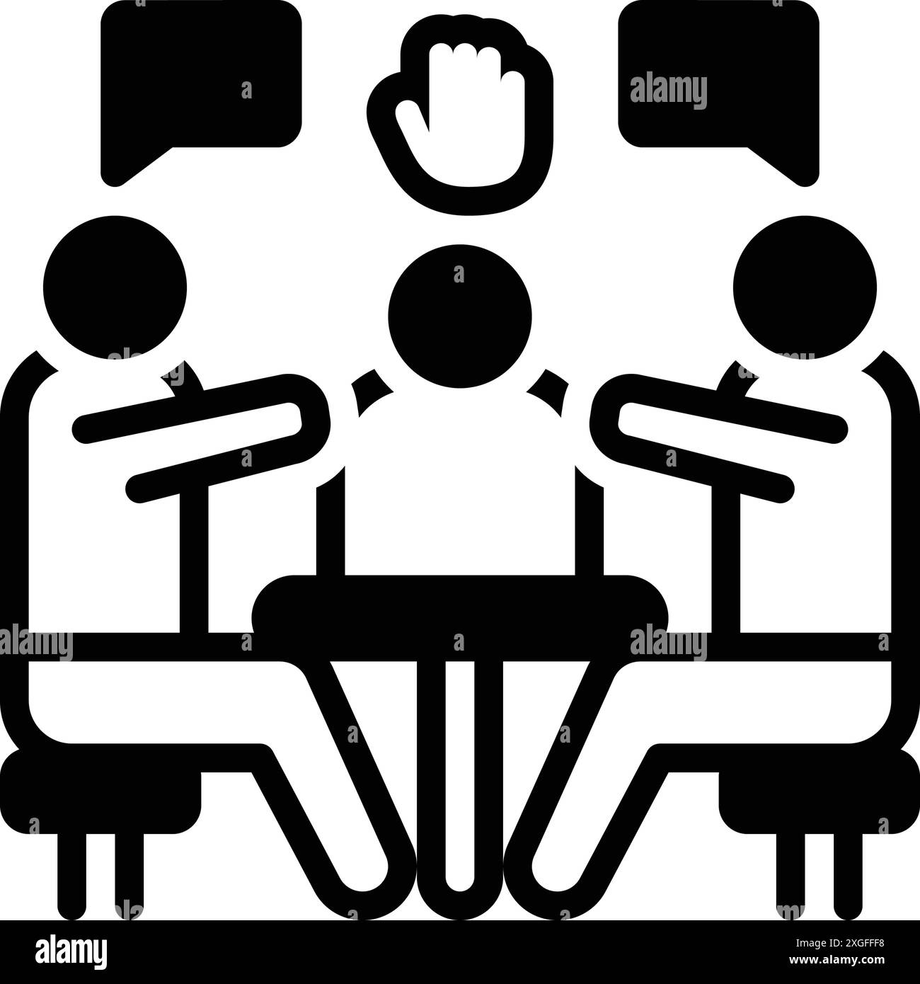 Icon for interventions,interference Stock Vector Image & Art - Alamy