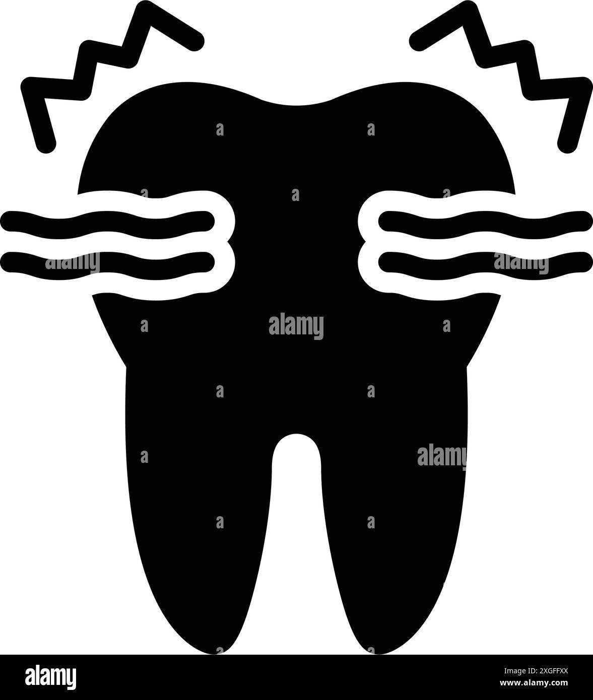 Icon for sensitive,teeth Stock Vector Image & Art - Alamy
