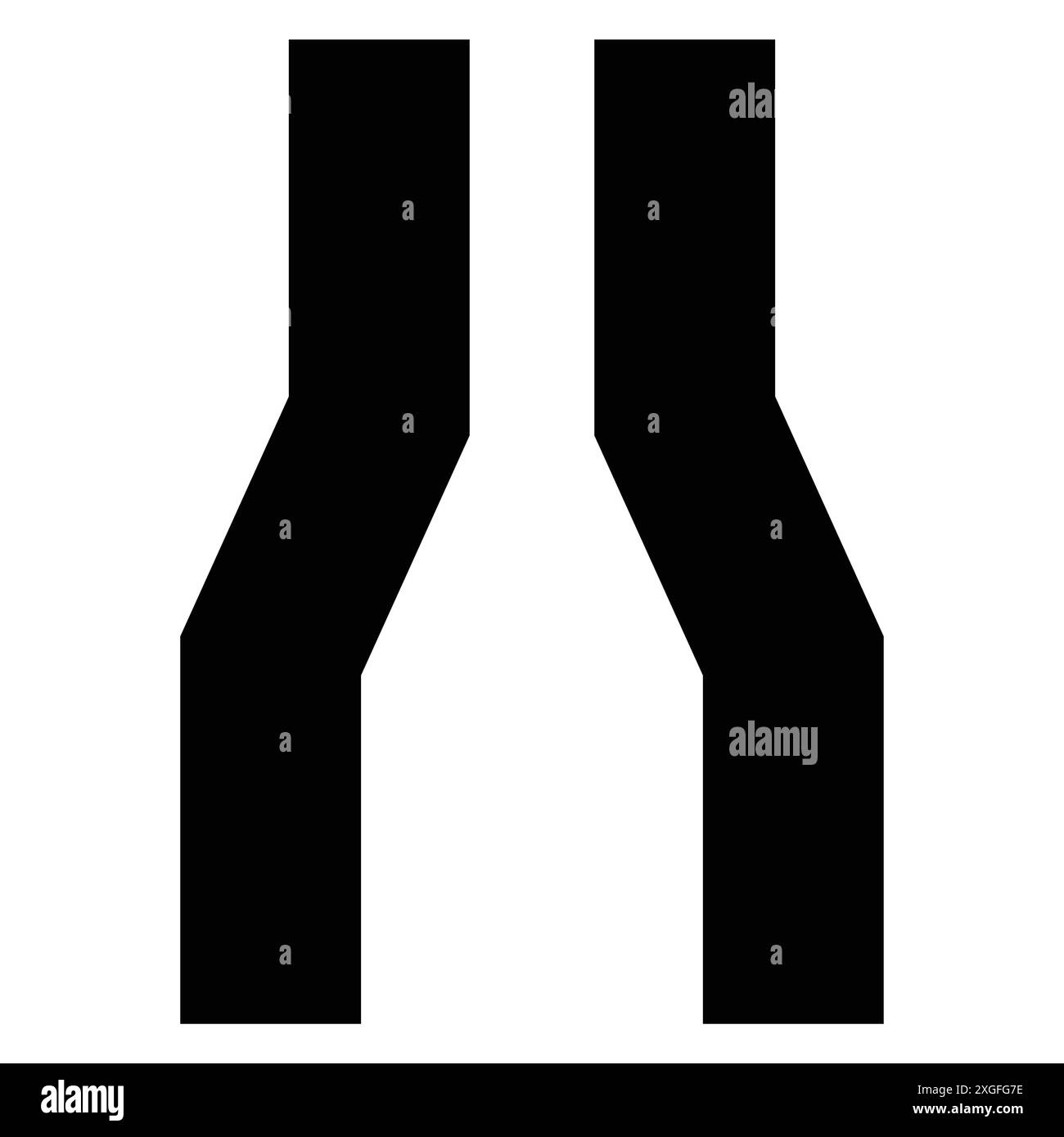 Road sign yellow warning Black and White Stock Photos & Images - Alamy