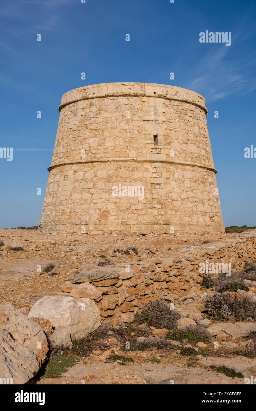 Torre de La Gavina, Can Marroig public estate, Formentera, Pitiusas ...
