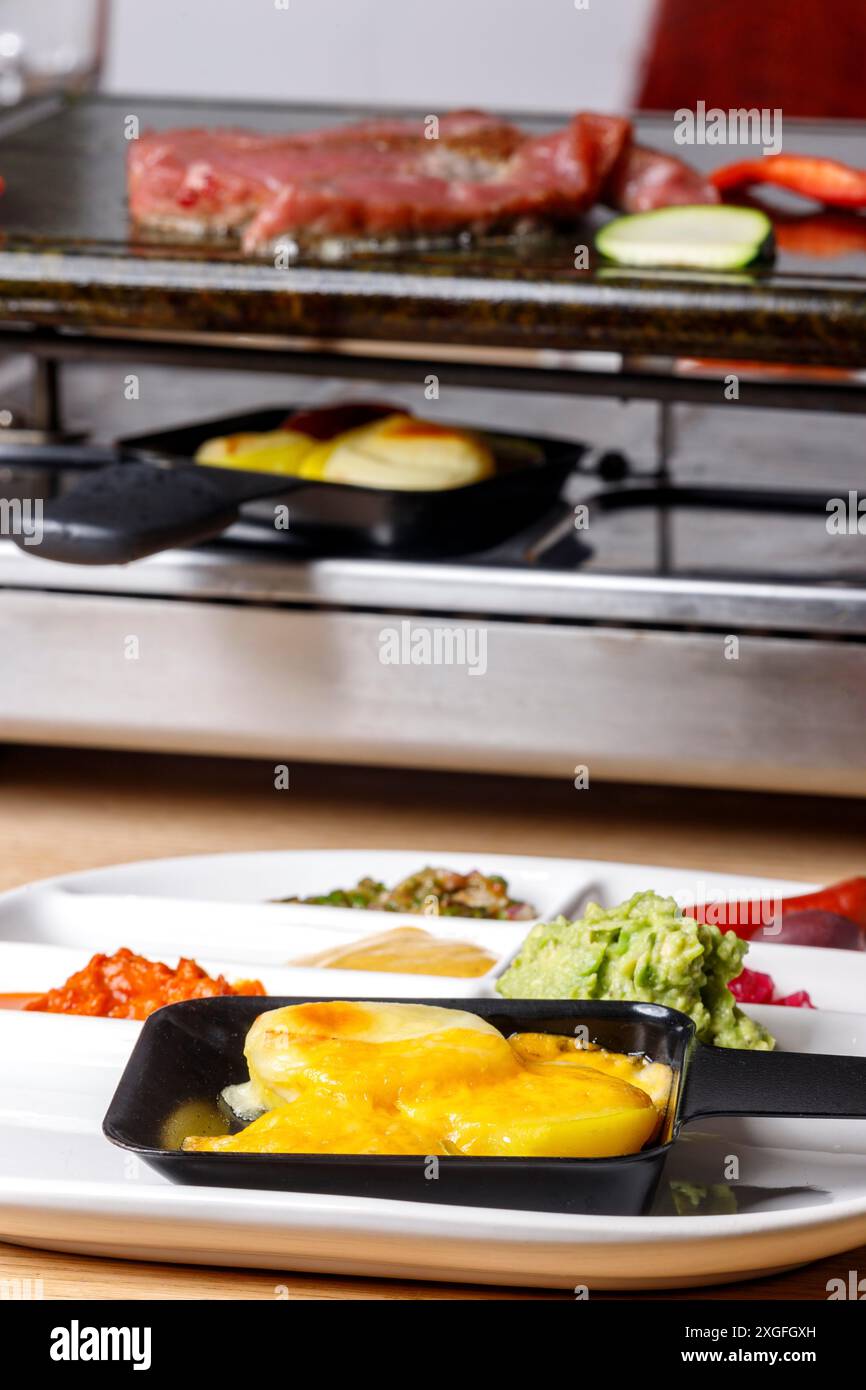 Cheese raclette hi-res stock photography and images - Alamy