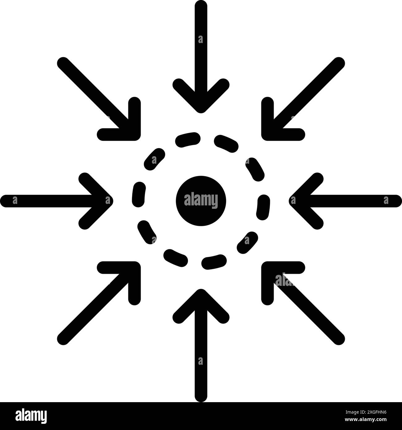 Icon centre Stock Vector Images - Alamy