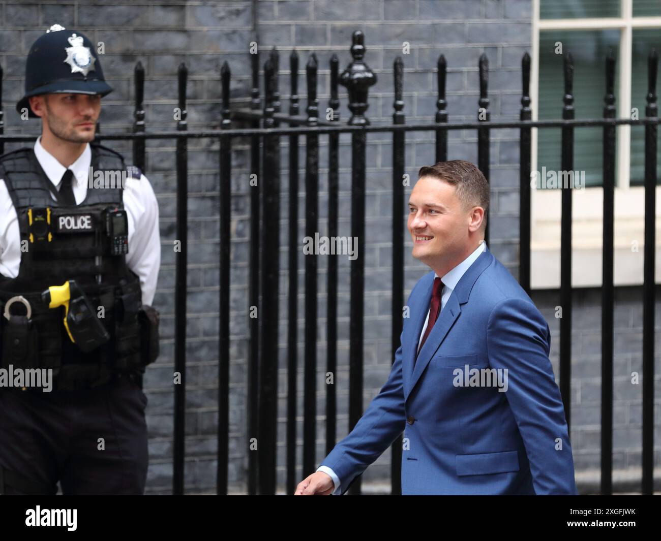 London, UK, 5 July 2024. Newly appointed Secretary of State for Health ...