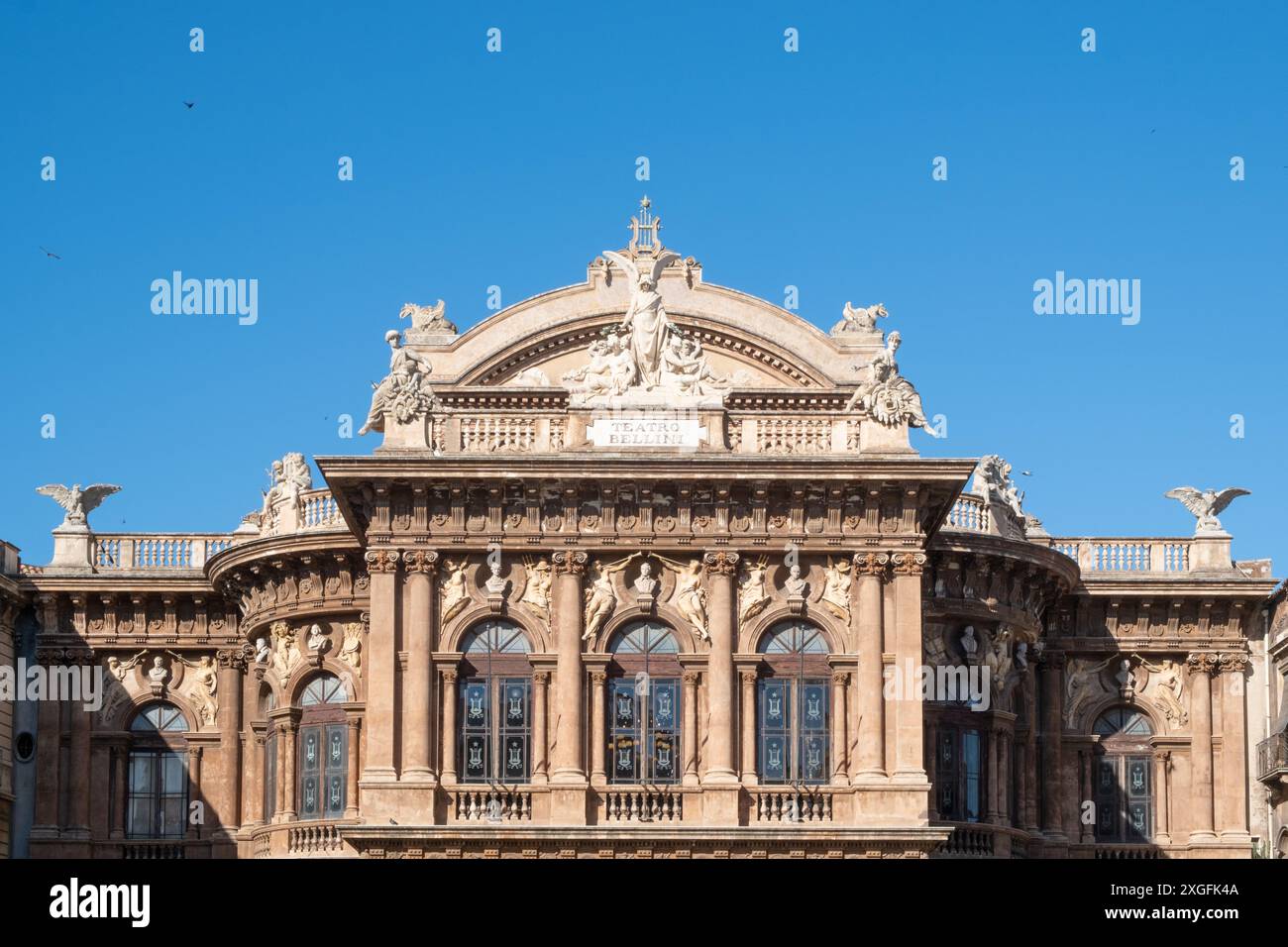 The opera house bellini of catania hi-res stock photography and images ...