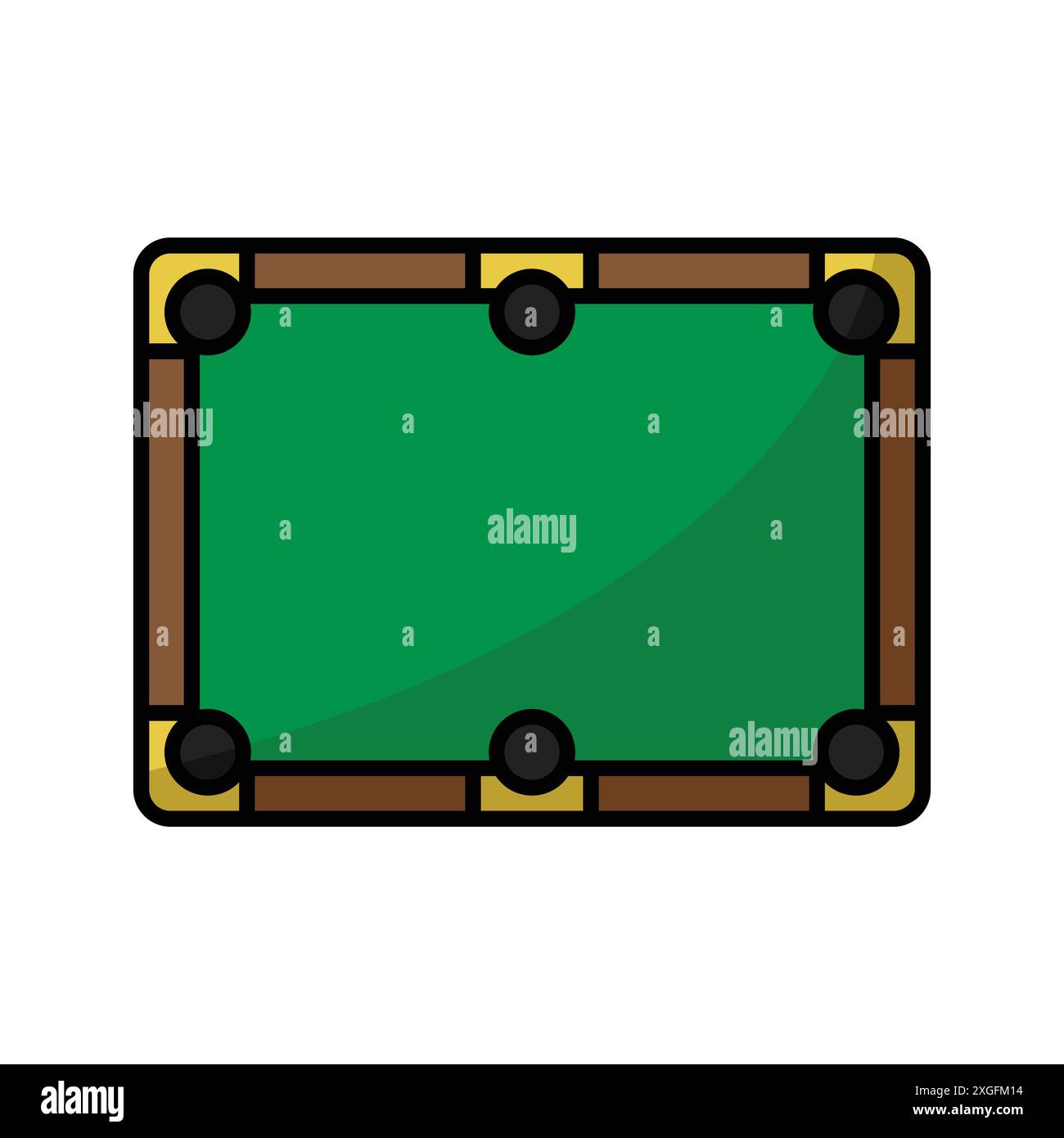 billiard icon vector design template in white background Stock Vector ...