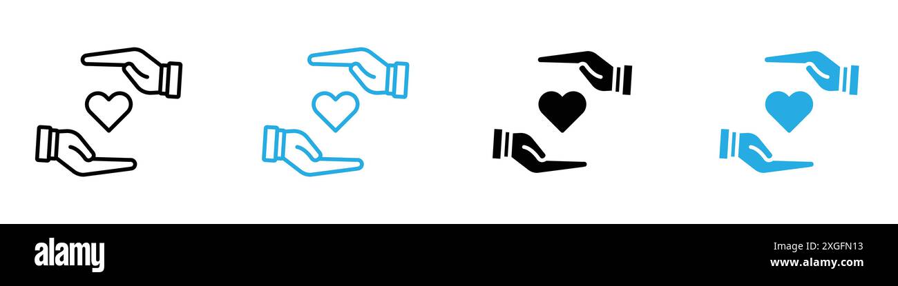 Forgiveness icon vector logo set collection for web app ui Stock Vector ...