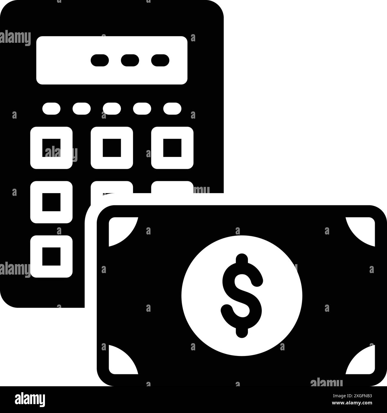 Icon for estimate calculation Stock Vector Image & Art - Alamy