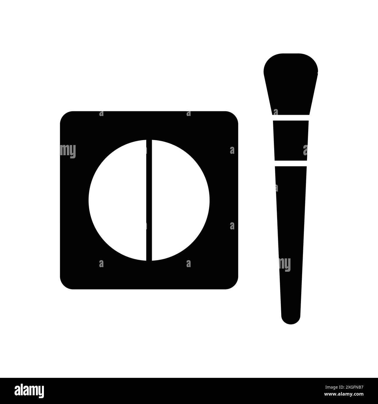 blush on icon vector design template in white background Stock Vector ...
