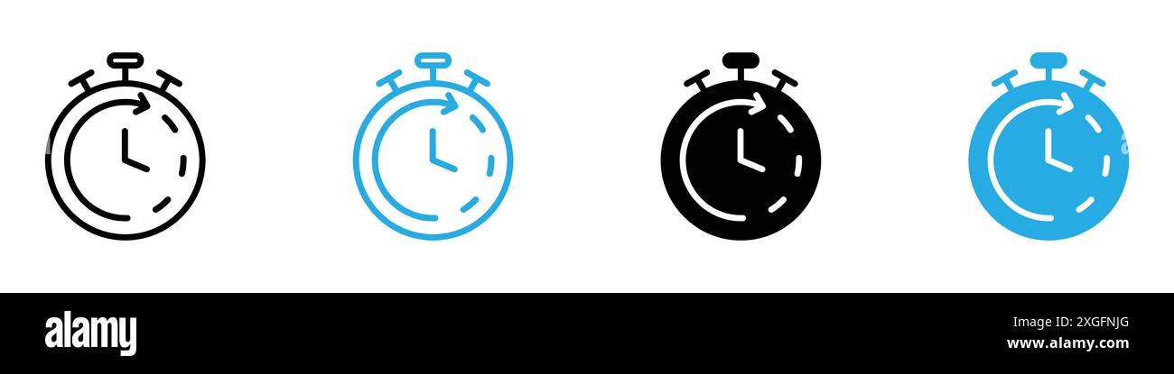 Fasting Time Icon Vector Logo Set Collection For Web App Ui Stock Vector Image And Art Alamy
