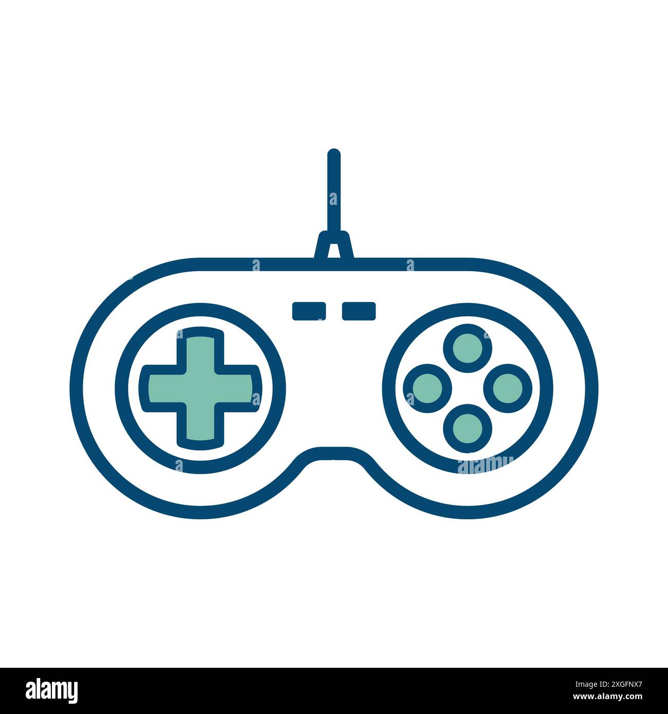 game controller icon vector design template in white background Stock Vector Image & Art - Alamy